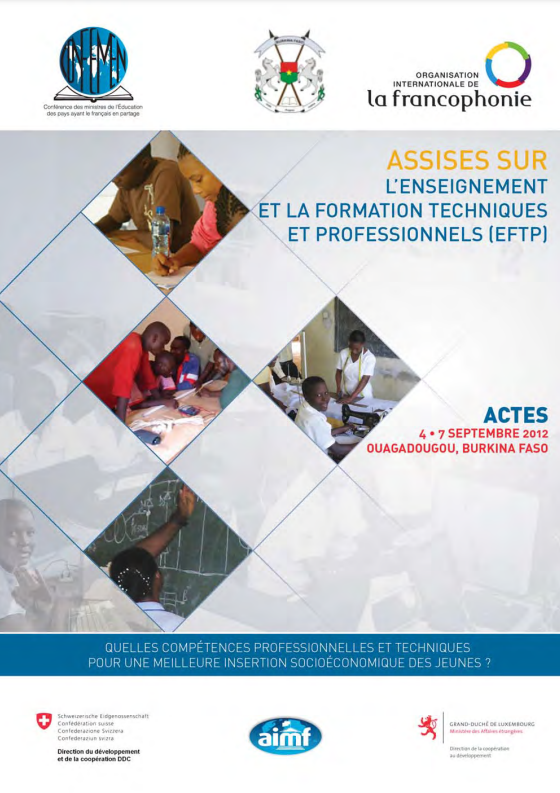 Actes des assises sur l’enseignement et la formation techniques et ...